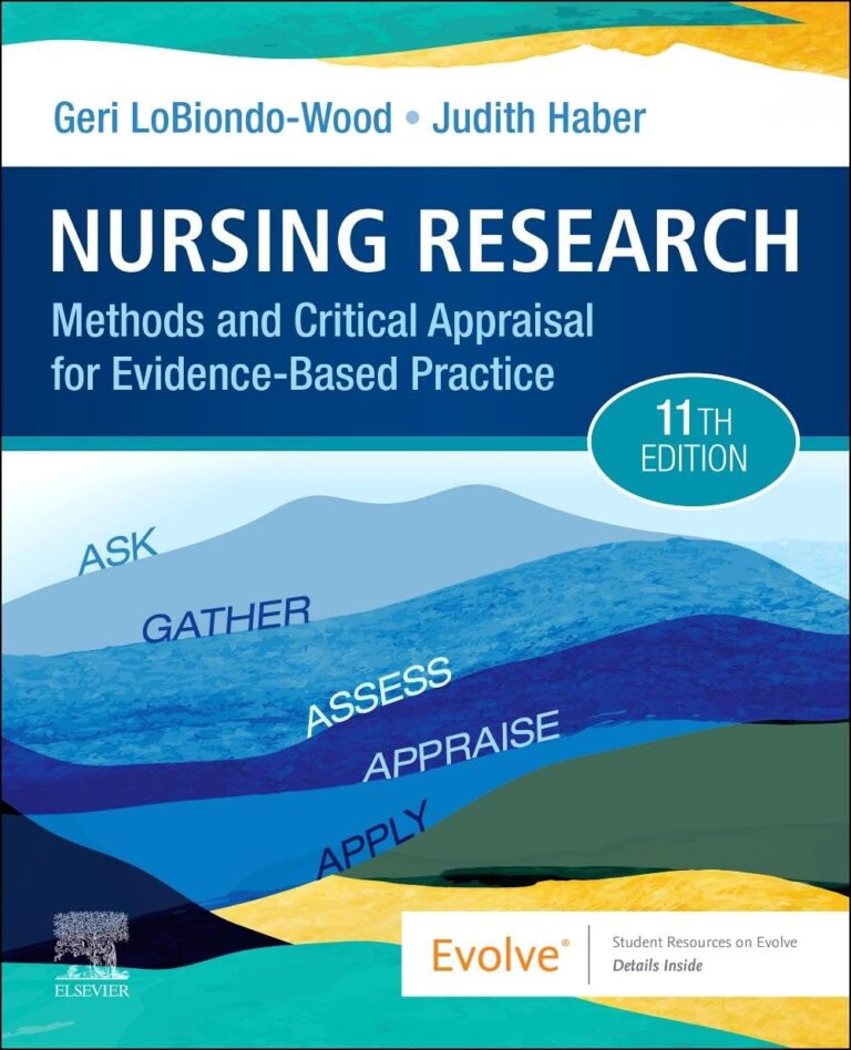 Nursing Research: Methods and Critical Appraisal for Evidence-Based ...